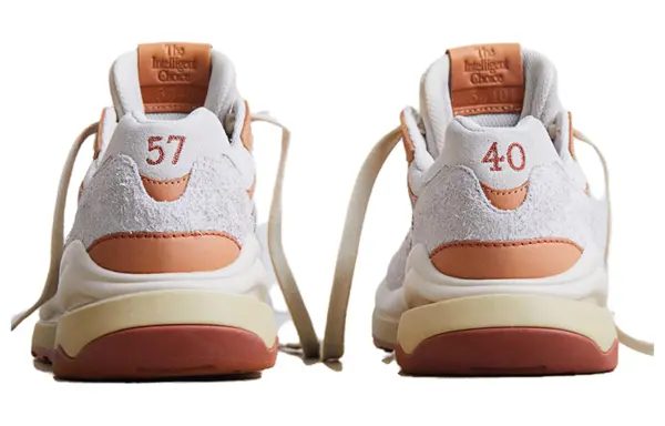 NEW BALANCE Todd Snyder X 57/40 'stony Beach' Sneakers - White/orange