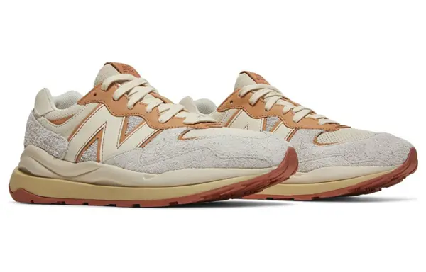 NEW BALANCE Todd Snyder X 57/40 'stony Beach' Sneakers - White/orange