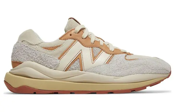 NEW BALANCE Todd Snyder X 57/40 'stony Beach' Sneakers - White/orange