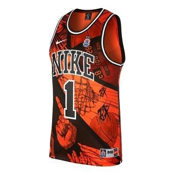 Nike As Hbl Dna Jersey Tank - Orange/red