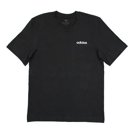 Adidas E Pln Tee Minimalistic Short Sleeve - Black