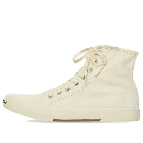 Balenciaga High Top Sneakers - White/black