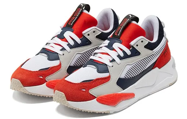 PUMA Rs-z Retro Athletic Sneakers - Red/white