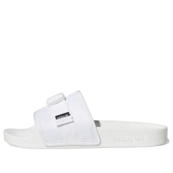Adidas Adilette Slides - White