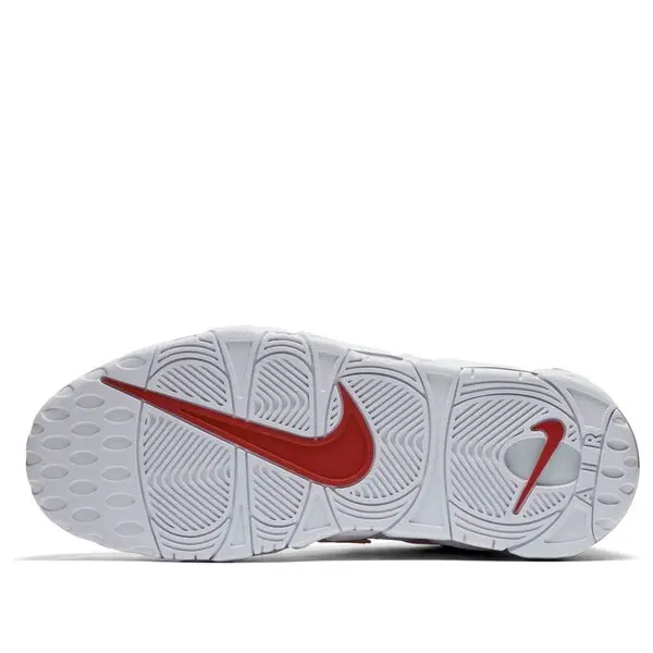 Nike More Uptempo Sneakers - Red/white