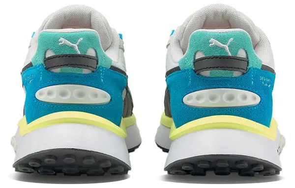 PUMA Wild Rider "rollin'" Elektro Aqua - White/blue/gray