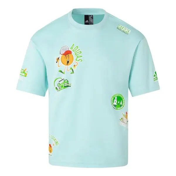 Adidas Hangzhou Wuyibing Collab T-shirt - Teal