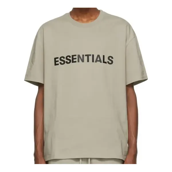 Fear Of God Ss20 Logo T-shirt - Tan