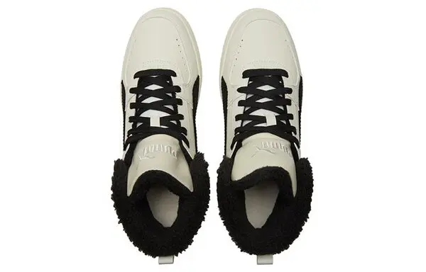PUMA Rebound Joy Mid Top Sneakers - Creamy
