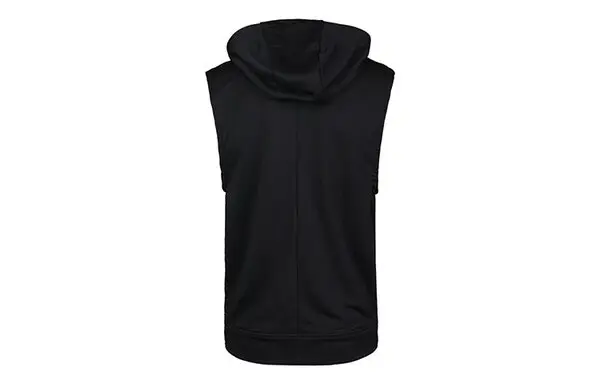 Nike Sleeveless Hooded Vest With Graphic Detail