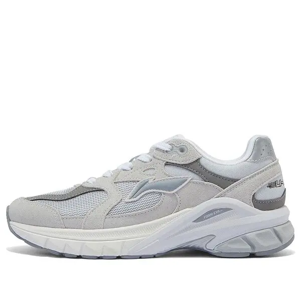 LI-NING Furious Rider Runner Sneakers - White/grey