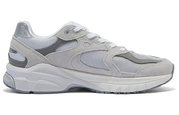LI-NING Furious Rider Runner Sneakers - White/grey