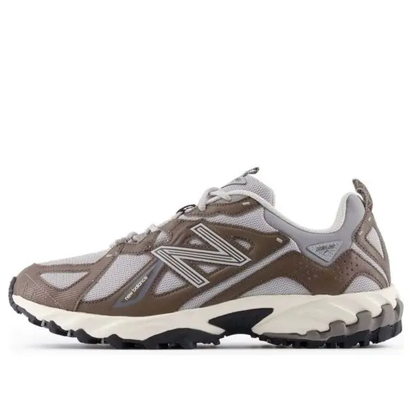 NEW BALANCE 610t Low Top Lace-up Sneakers - Brown/grey/biege