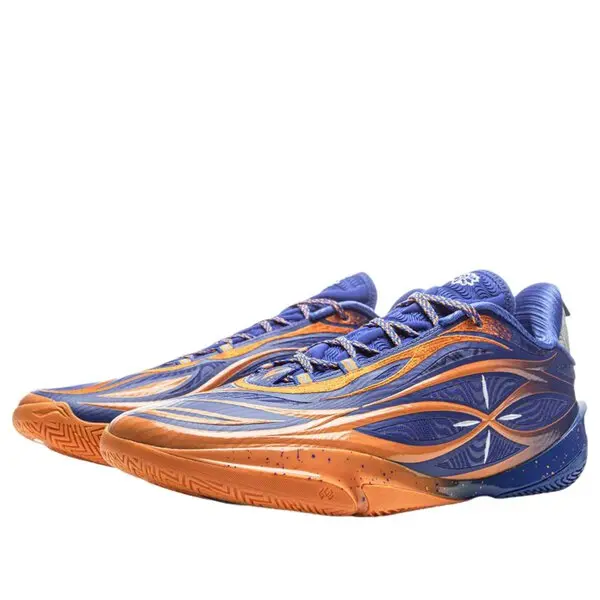 LI-NING Way Of Wade 808 5 Ultra V2 "jay Flow" Sneakers - Blue/orange