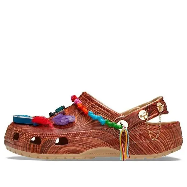 CROCS Sza X Classic Clog Woodgrain - Brown