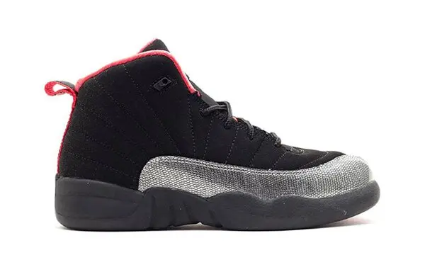 JORDAN 12 Retro Mid Top Sneakers - Black