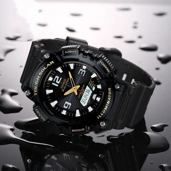 Casio Tough Solar Waterproof Analog Sports Watch