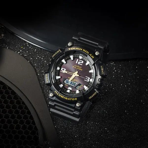 Casio Tough Solar Waterproof Analog Sports Watch