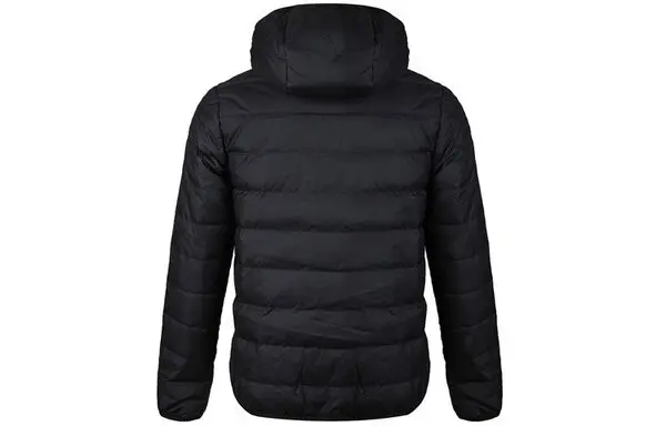 Adidas Neo Hooded Down Jacket With Signature Stripes