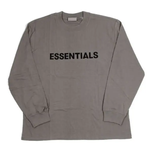 Fear Of God Long Sleeves T-shirt 'charcoal - Grey