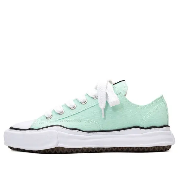 Mihara Yasuhiro Peterson Og Sole Canvas Low Top Sneakers - Light Blue