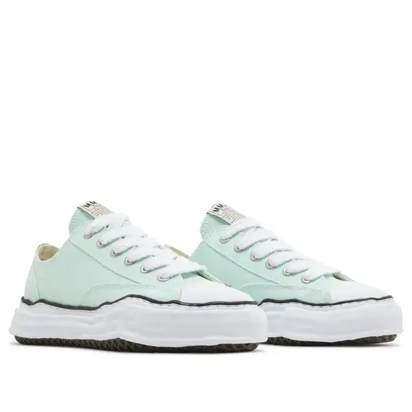 Mihara Yasuhiro Peterson Og Sole Canvas Low Top Sneakers - Light Blue