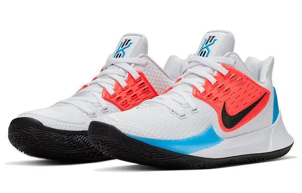 Nike Kyrie Low 2 Athletic Sneakers - White/black-blue Hero
