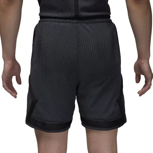 JORDAN Sport Dri-fit Adv Diamond Shorts Asia Sizing 'shadow Grey - Shadow Grey/black/white