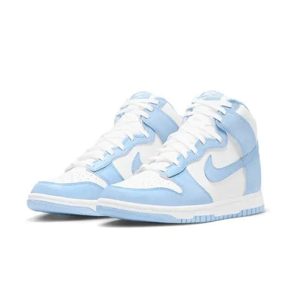 Nike Dunk High Aluminum - White/aluminum/blue