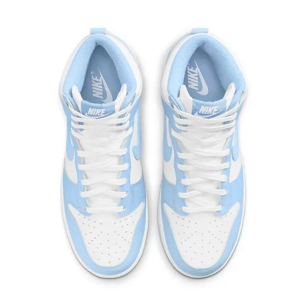 Nike Dunk High Aluminum - White/aluminum/blue