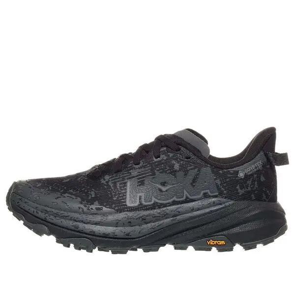 Hoka One One Speedgoat Gore-tex Athletic Sneakers - Black/outer Orbit