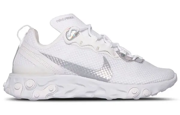 Nike React Element 55 " Iridescent - White