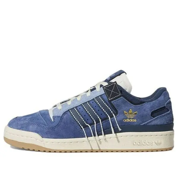 Adidas Originals Forum 84 Low Shoes Denim - Blue
