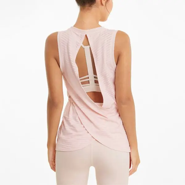 PUMA Studio Burnout Training Tank Top