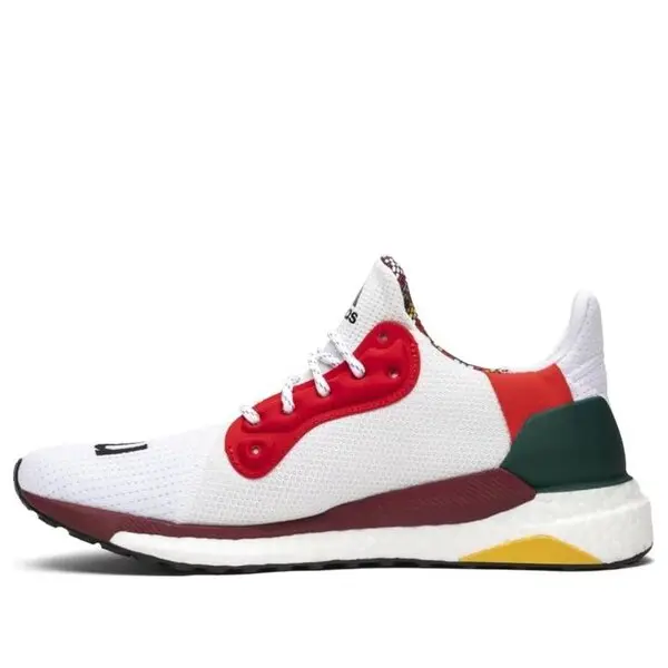 Adidas Pharrell X Solar Hu Glide Sneakers - White