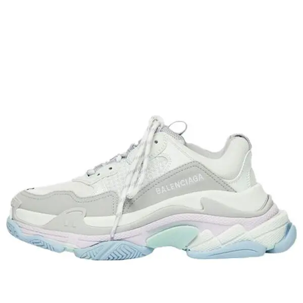 Balenciaga Triple S Sneakers - Creamwhite/purple