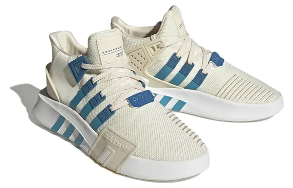 Adidas Originals Eqt Bask Adv Shoes - Cream/blue/white