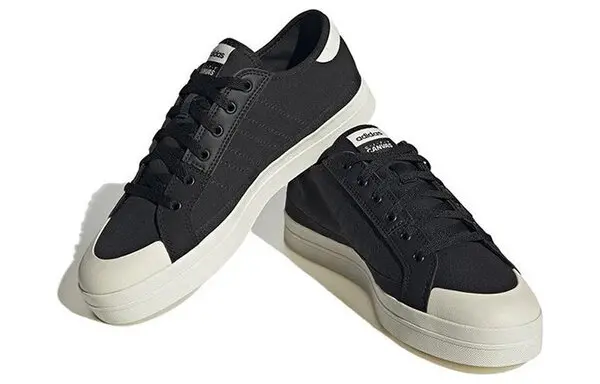 Adidas Neo City Canvas Sneakers - Black/white