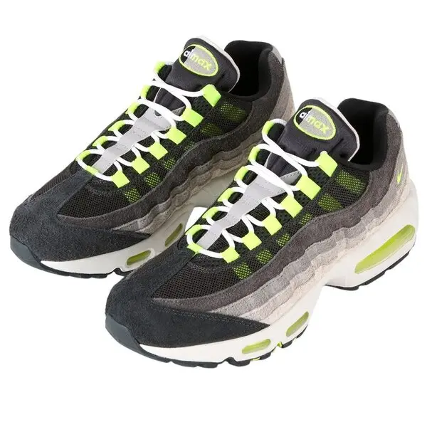Nike Max 95 Og "reverse Gradient Neon - Grey/black/neon