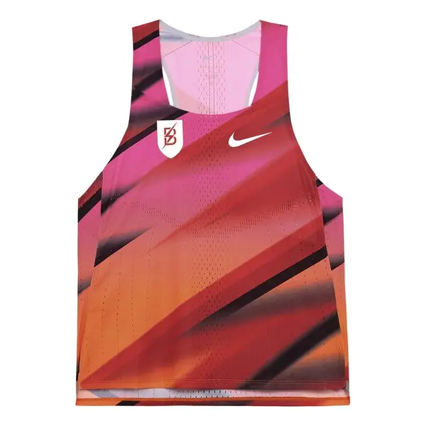Nike Aeroswift Bowerman Track Club Tank - Red