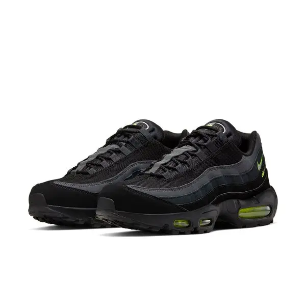 Nike Max 95 'retro Logo Volt - Black