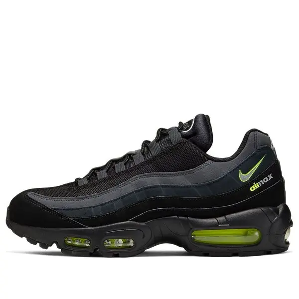 Nike Max 95 'retro Logo Volt - Black