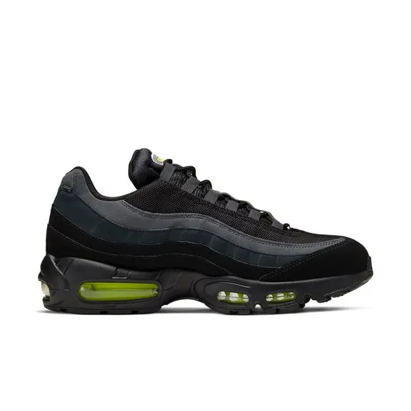 Nike Max 95 'retro Logo Volt - Black