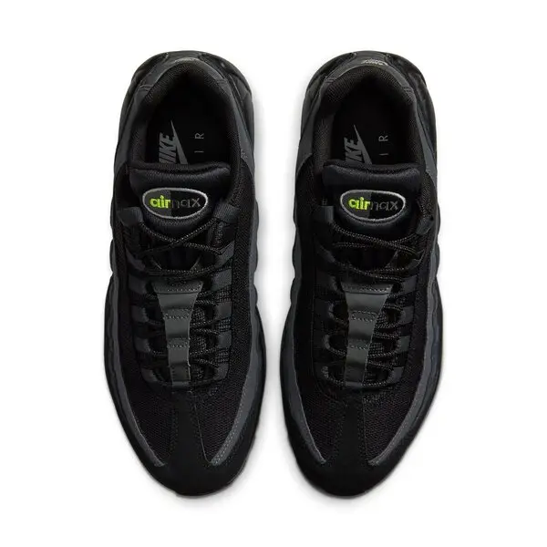 Nike Max 95 'retro Logo Volt - Black