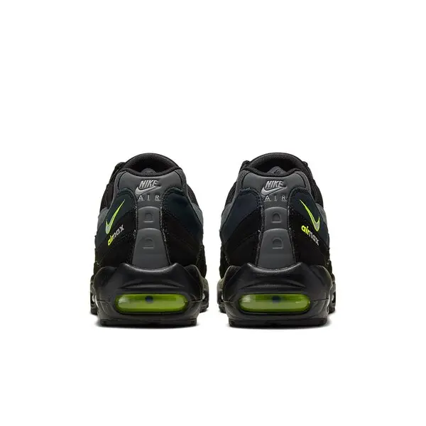 Nike Max 95 'retro Logo Volt - Black