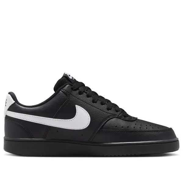 Nike Court Vision Low Top Sneakers - Black/white