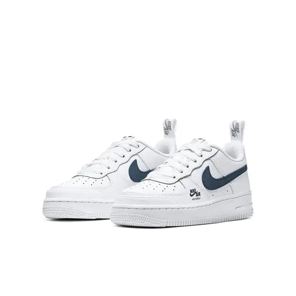 Nike Force 1 Low Top Sneakers - White/grey/black