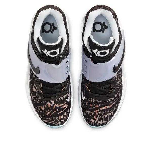 Nike Kd 14 Ep Basketball Sneakers - Black/white/copa