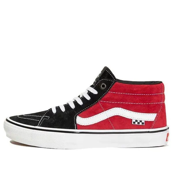 VANS Skate Grosso Mid Sneakers - Red/black