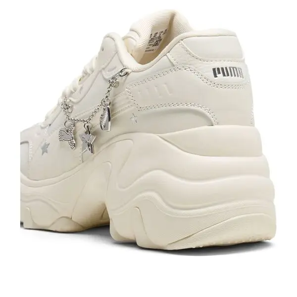 PUMA Pulsar Wedge Chain Sneakers - White
